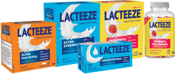 Lacteeze | Lactose Intolerance - Aurium